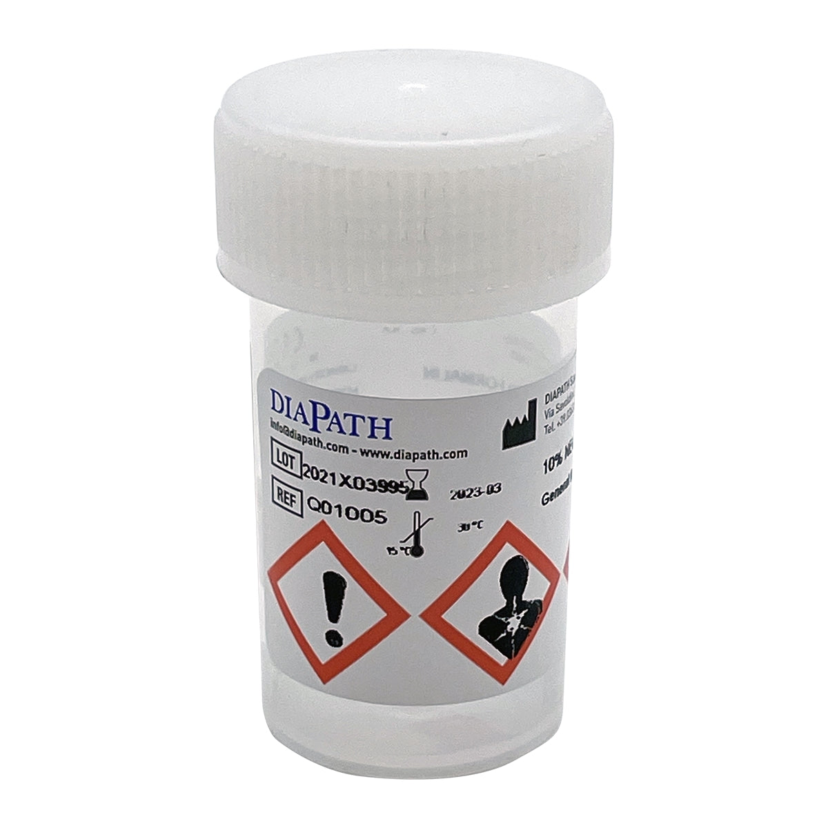 Pre-filled container with buffered Formalin ready to use – Diapath